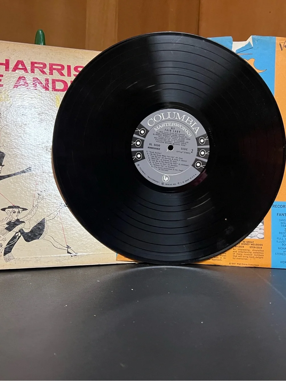 Media | Vintage 1956 My Fair Lady Rex Harrison Julie Andrews 12 Lp ...
